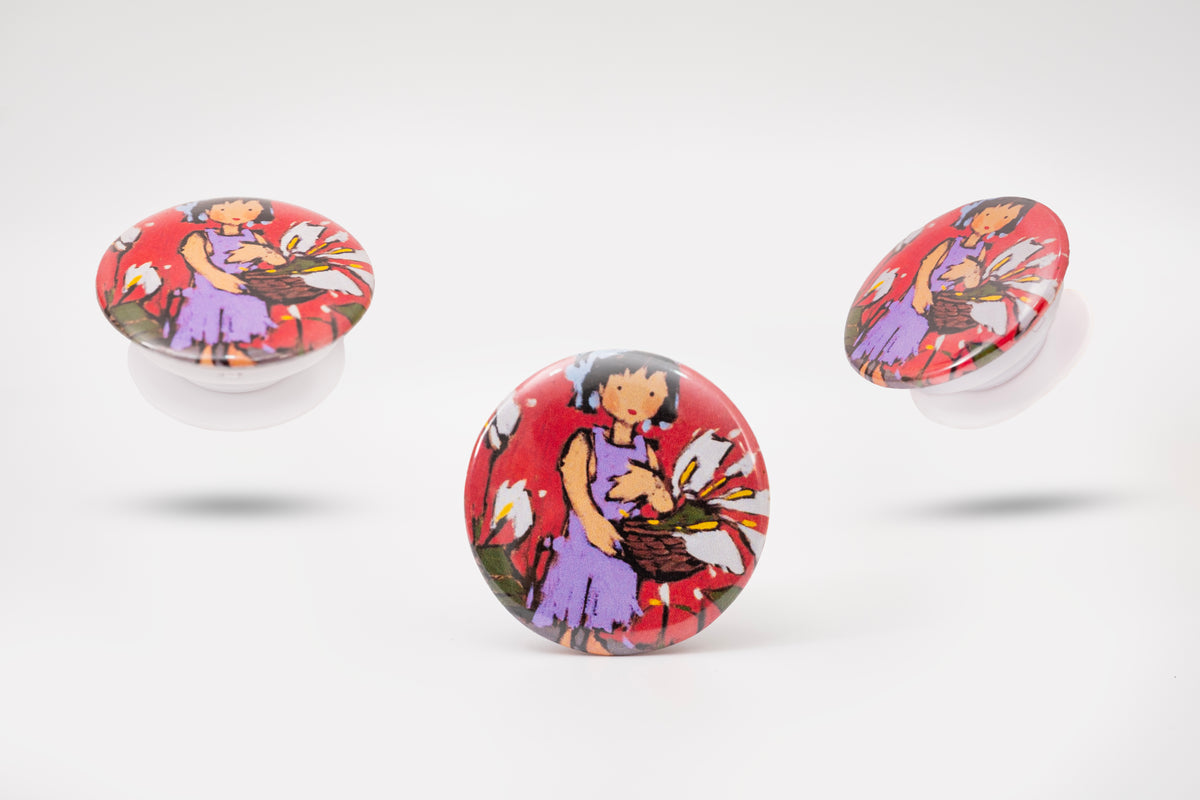 James Gabito " Anthrurium Bearer" Phone Grip – Galerie Joaquin Collective